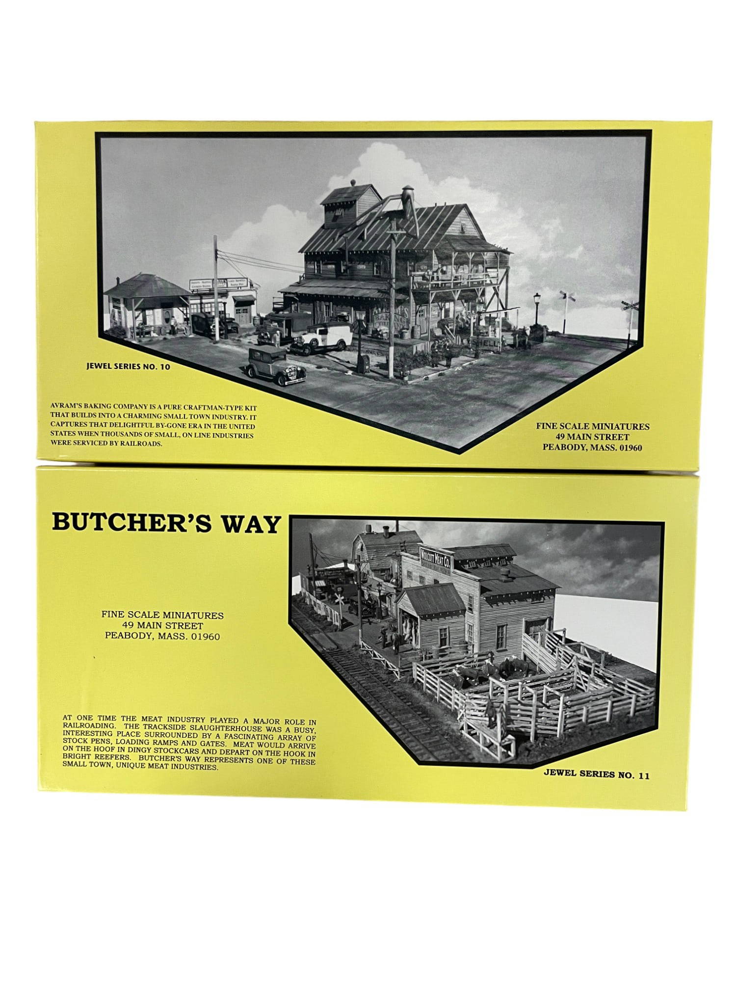 2 Fine Scale Miniatures Structure Kits Auction