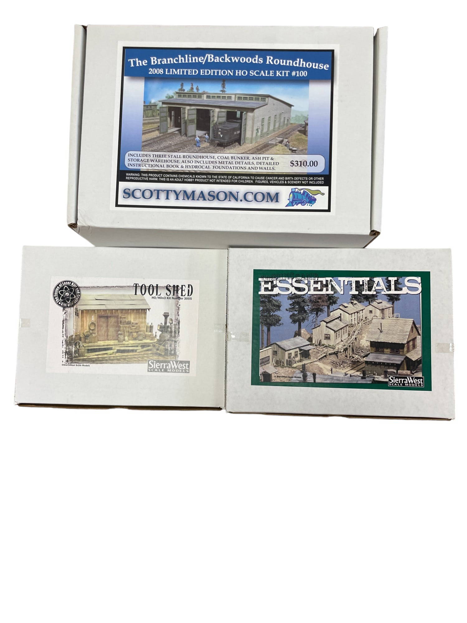 3 Sierra West Scale Structure Kits Auction