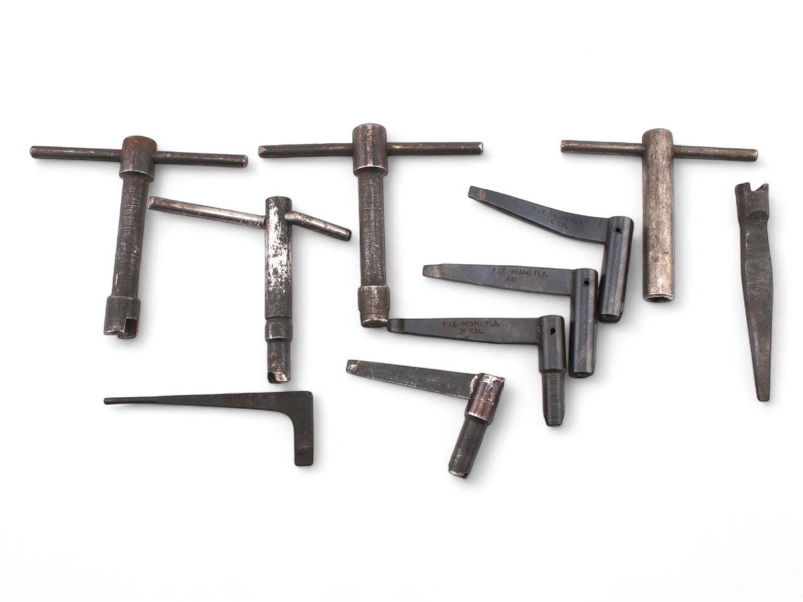 (10) Antique Gun Tools Incl. Gun Wrenches Auction