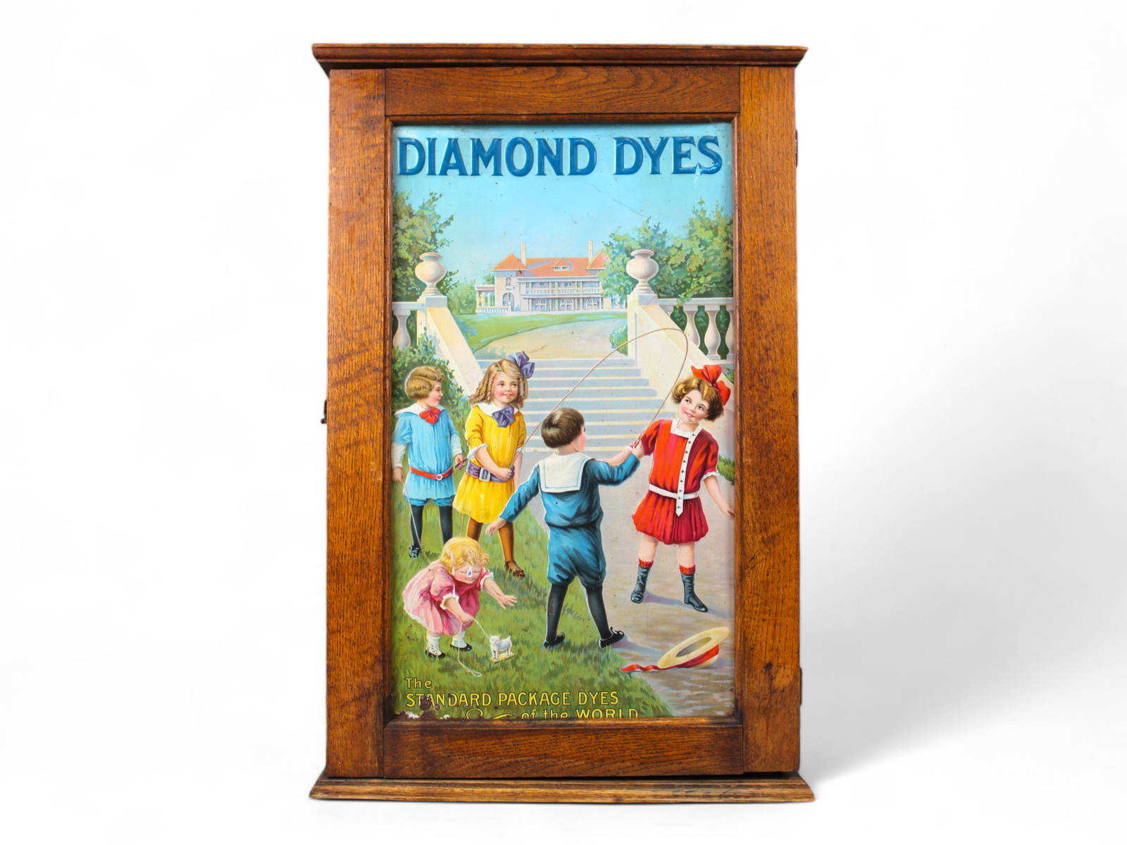 Diamond Dyes Country Store Cabinet Auction