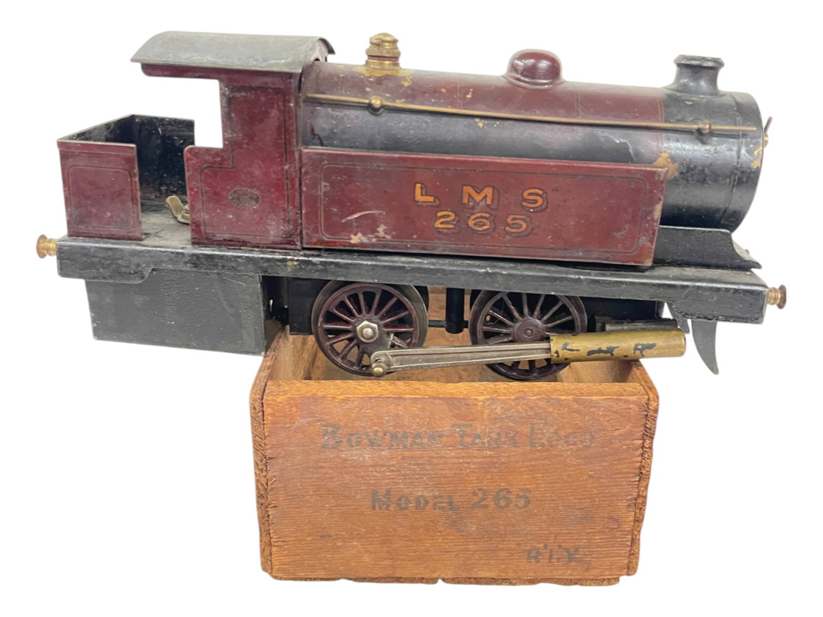 Boxed Bowman 265 Lms Live Steam Tank Loco Auction