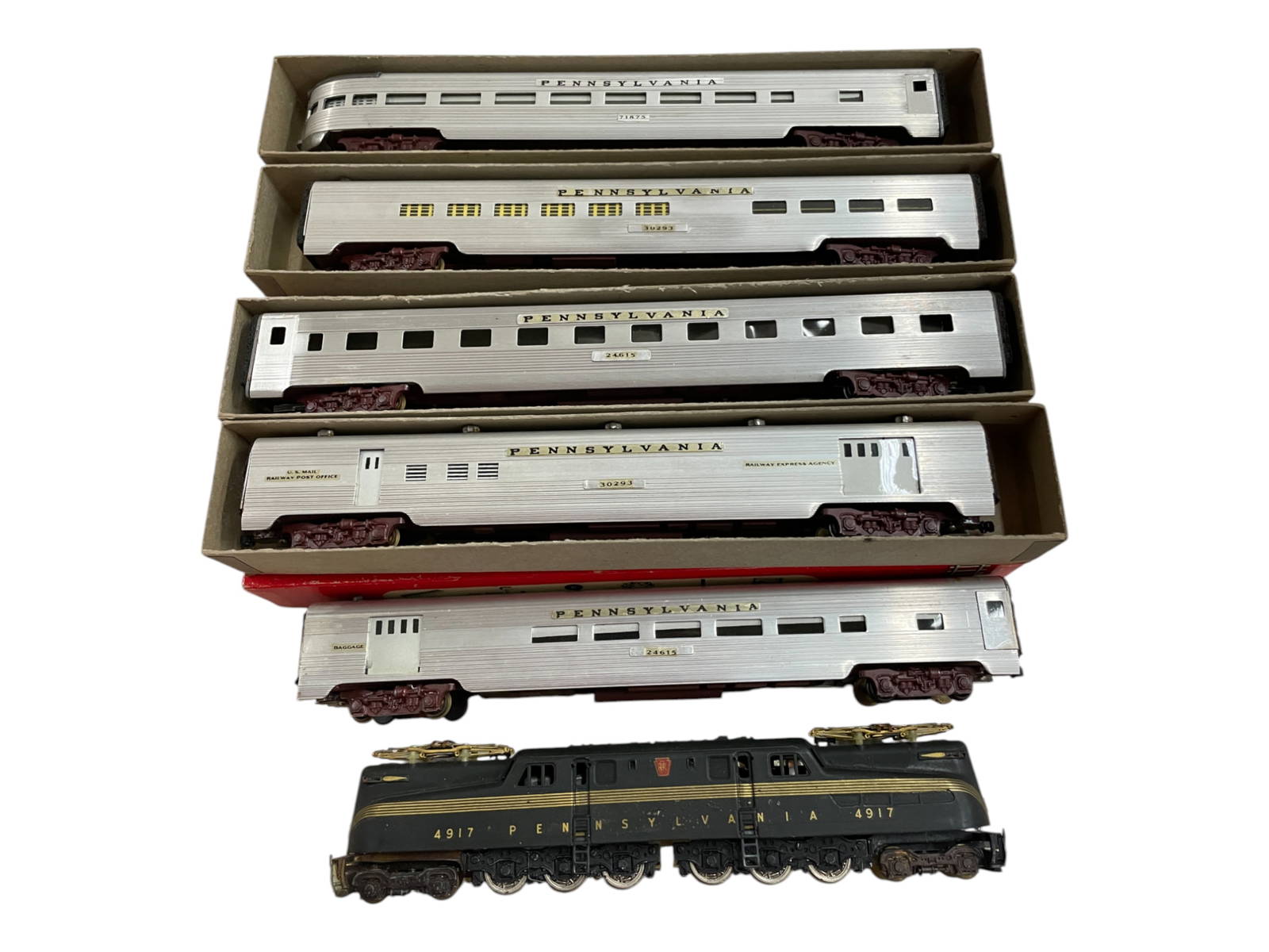 1957 Penn Line Ho Prr Streamine Set Auction