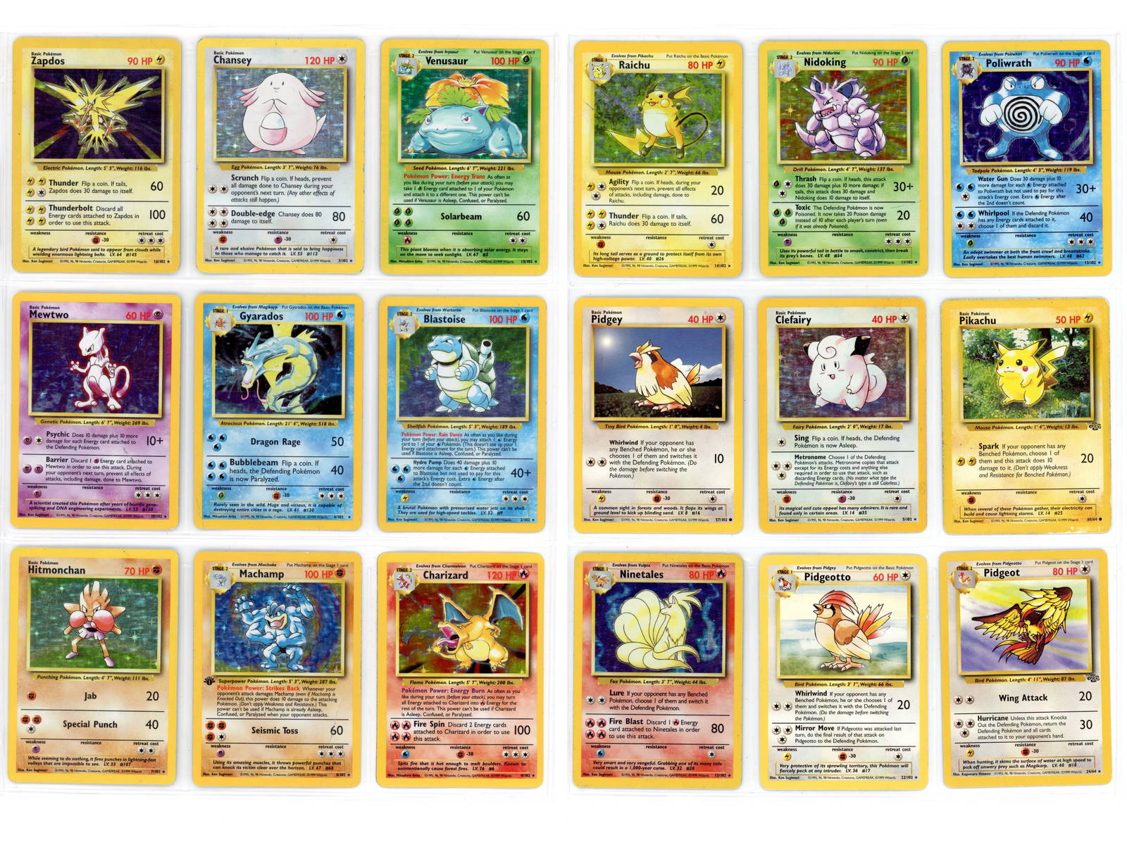 Pokemon Base Set Collection Auction
