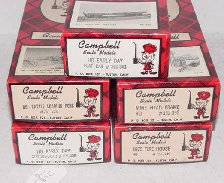 Campbell Scale Model Train Kits