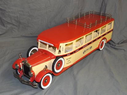 Retro 1 2 3 123 Overland Tour Bus