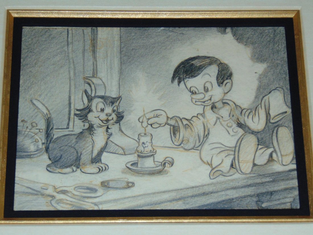 Disney. Pinocchio 1940 Storyboard.