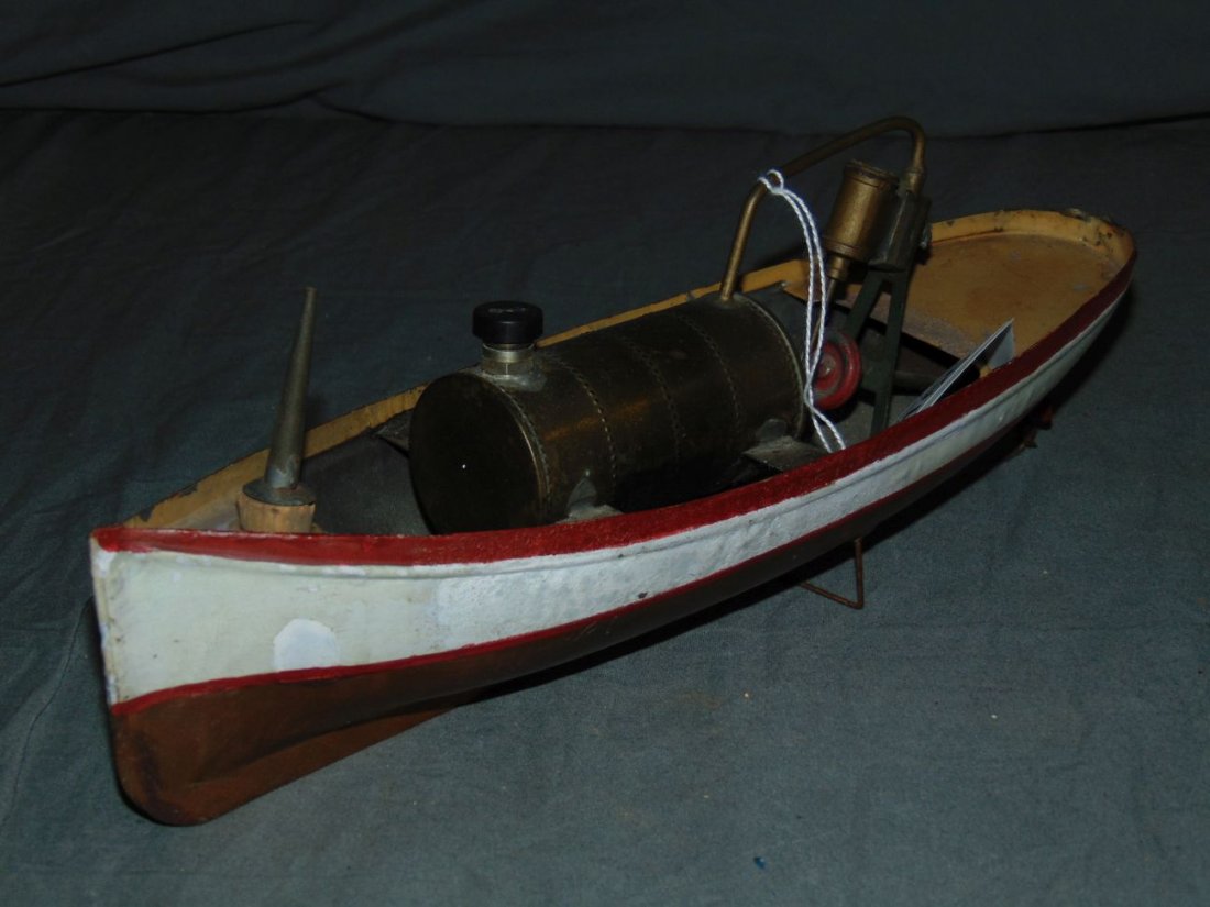 Antique Steam Engine Boat