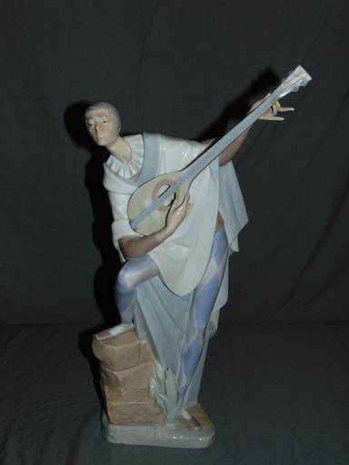 Large Lladro Figurine, Mandolin Player - Jun 15, 2016 | Weiss Auctions ...