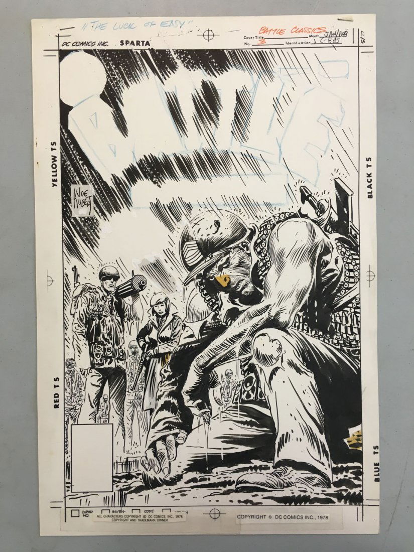Joe Kubert. Battle Classics #3 Cover. - Jun 15, 2016 | Philip Weiss ...