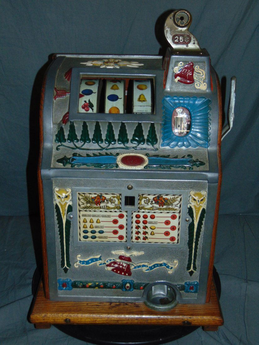 Mills 1776 Liberty Bell 25 Cent Slot Machine