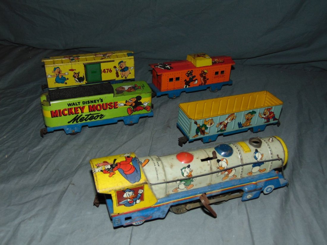 5 Piece Mar Lines Disney Toy Train Set