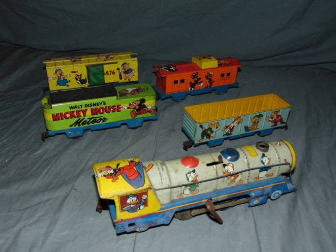 5 Piece Mar Lines Disney Toy Train Set