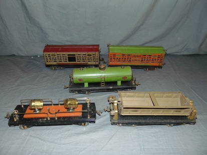 Boxed Lionel 200 Series Work Train Cars