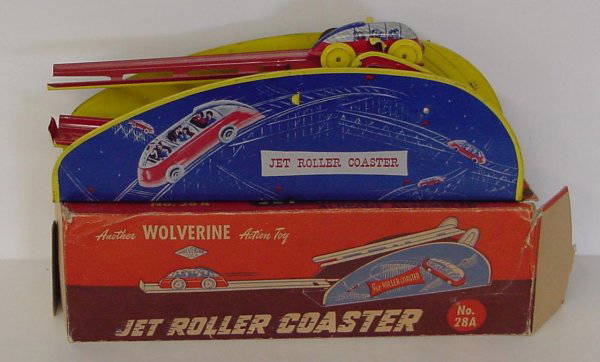 Vintage Boxed Jet Roller Coaster No. 28a Toy