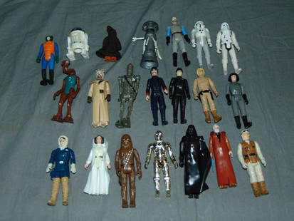 Vintage Kenner Star Wars Action Figure Lot With Weapons (luke Skywalker)