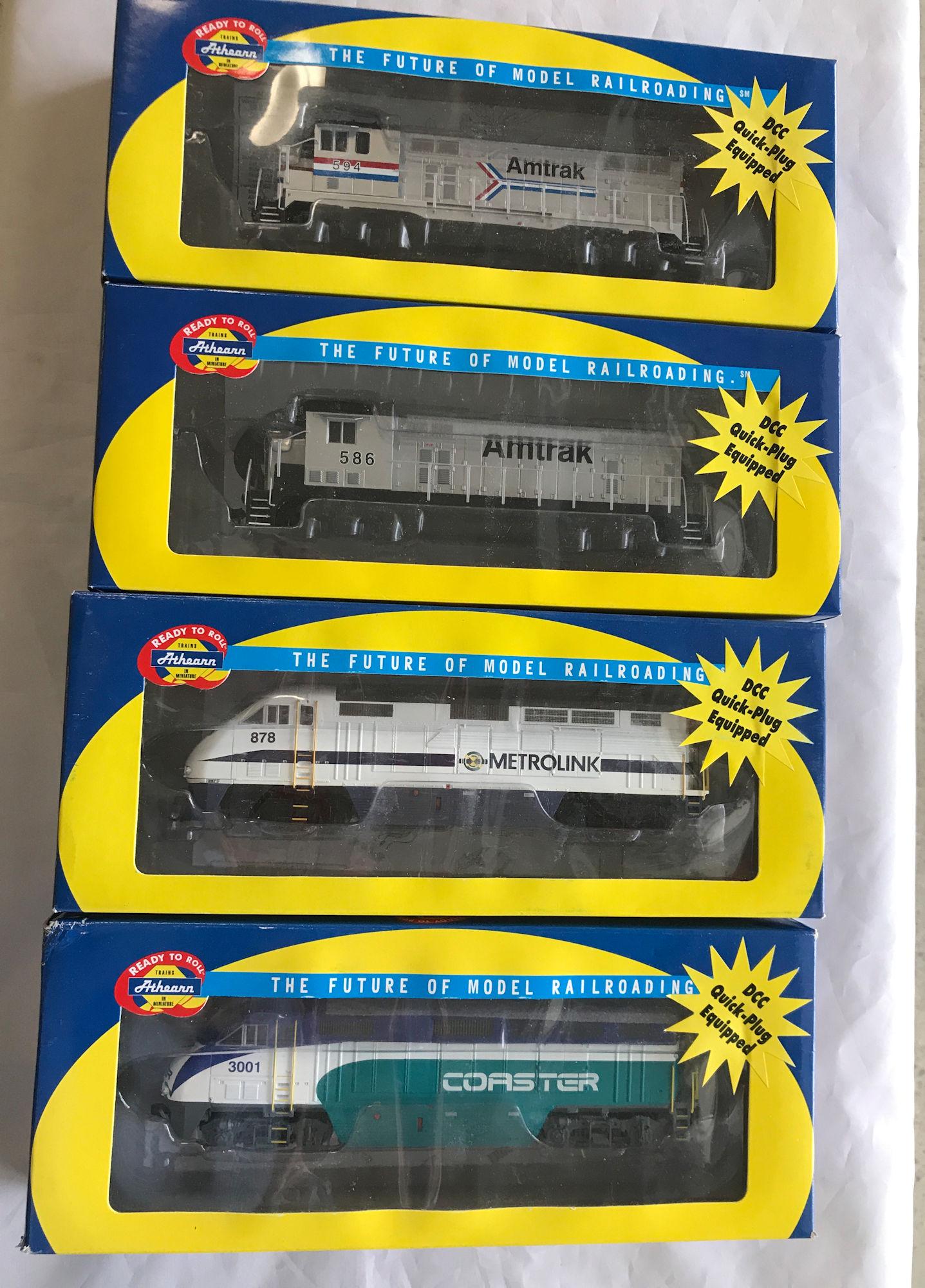LOT 4 ATHEARN HO GAUGE LOCOMOTIVES - 2 AMTRAK CF7 - Feb 13, 2020 ...