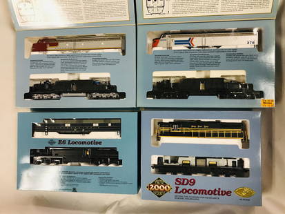 4 Proto Series 2000 Ho Gauge Locomotives 2 Pb And 2