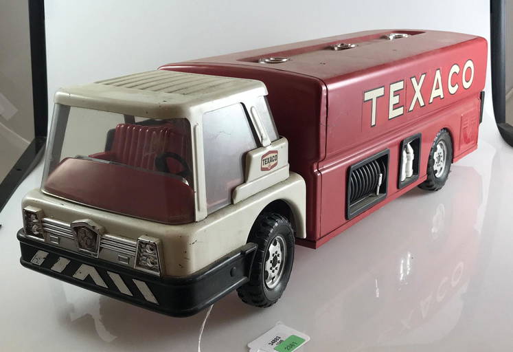 Park Plastics Texaco Toy Fuel Tanker Truck, 23½