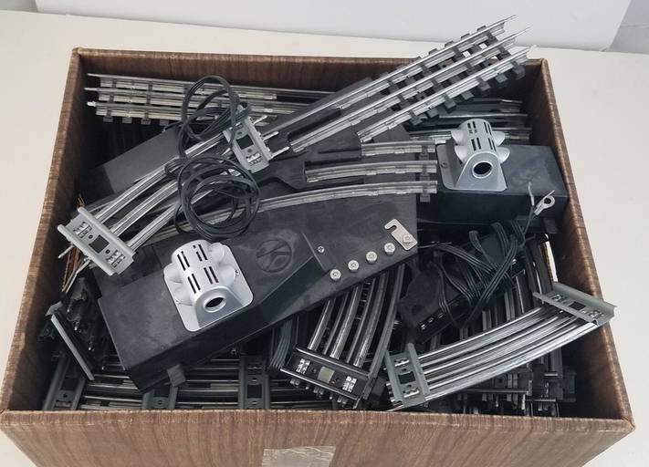 Lionel O Gauge Box Lot Track And Electric Switches