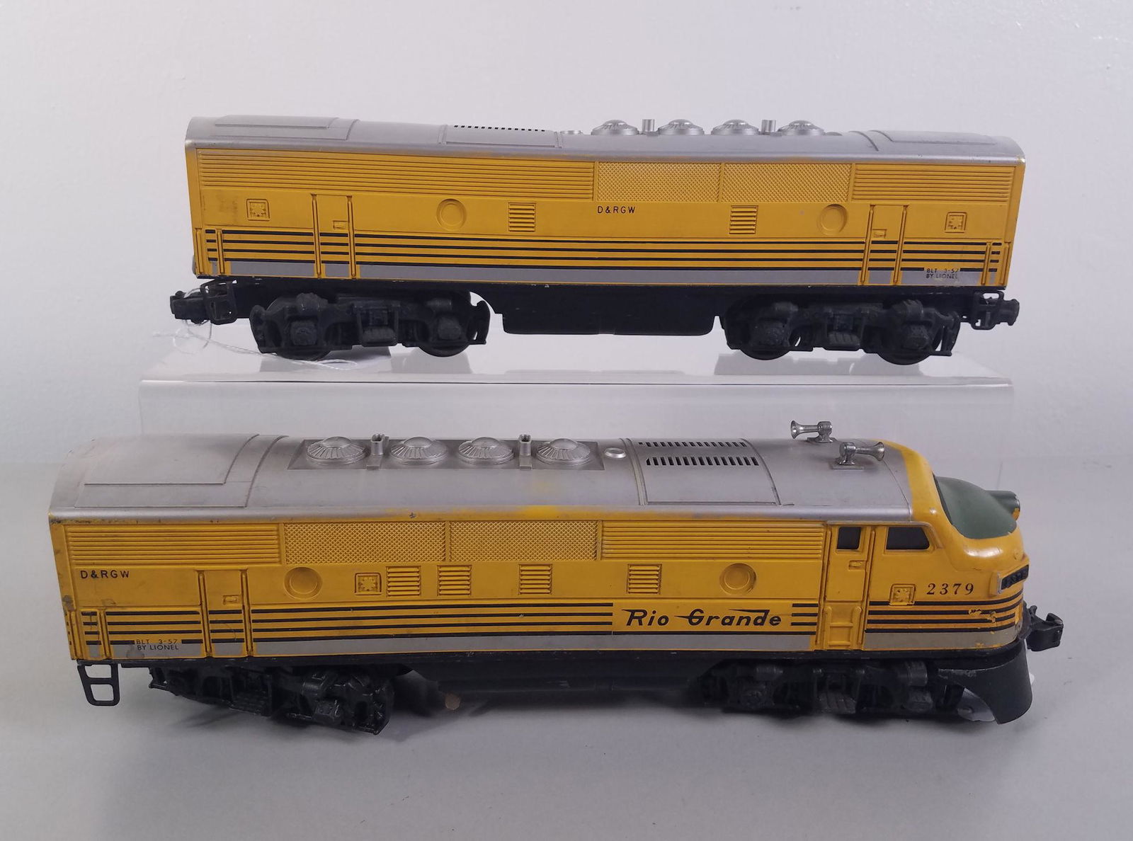 Lionel O Gauge Post War 2379 Rio Grande, F3 Diesel, A