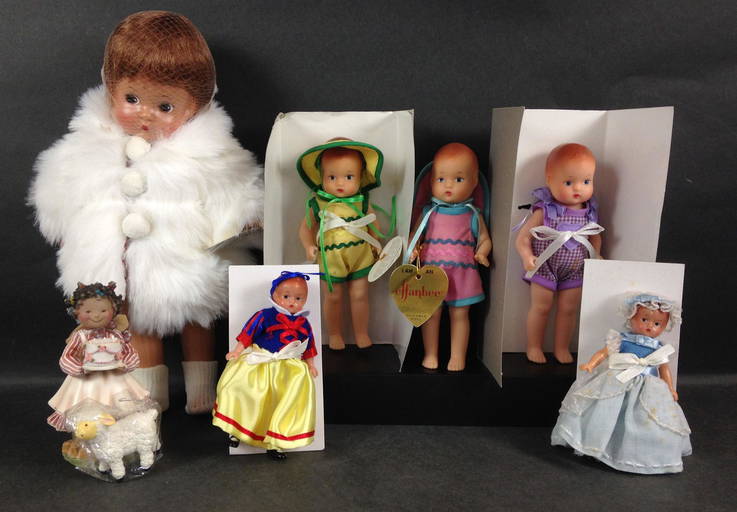 LOT (5) EFFANBEE REPRODUCTION PATSY FAMILY DOLLS AND - Jun 18, 2020 ...