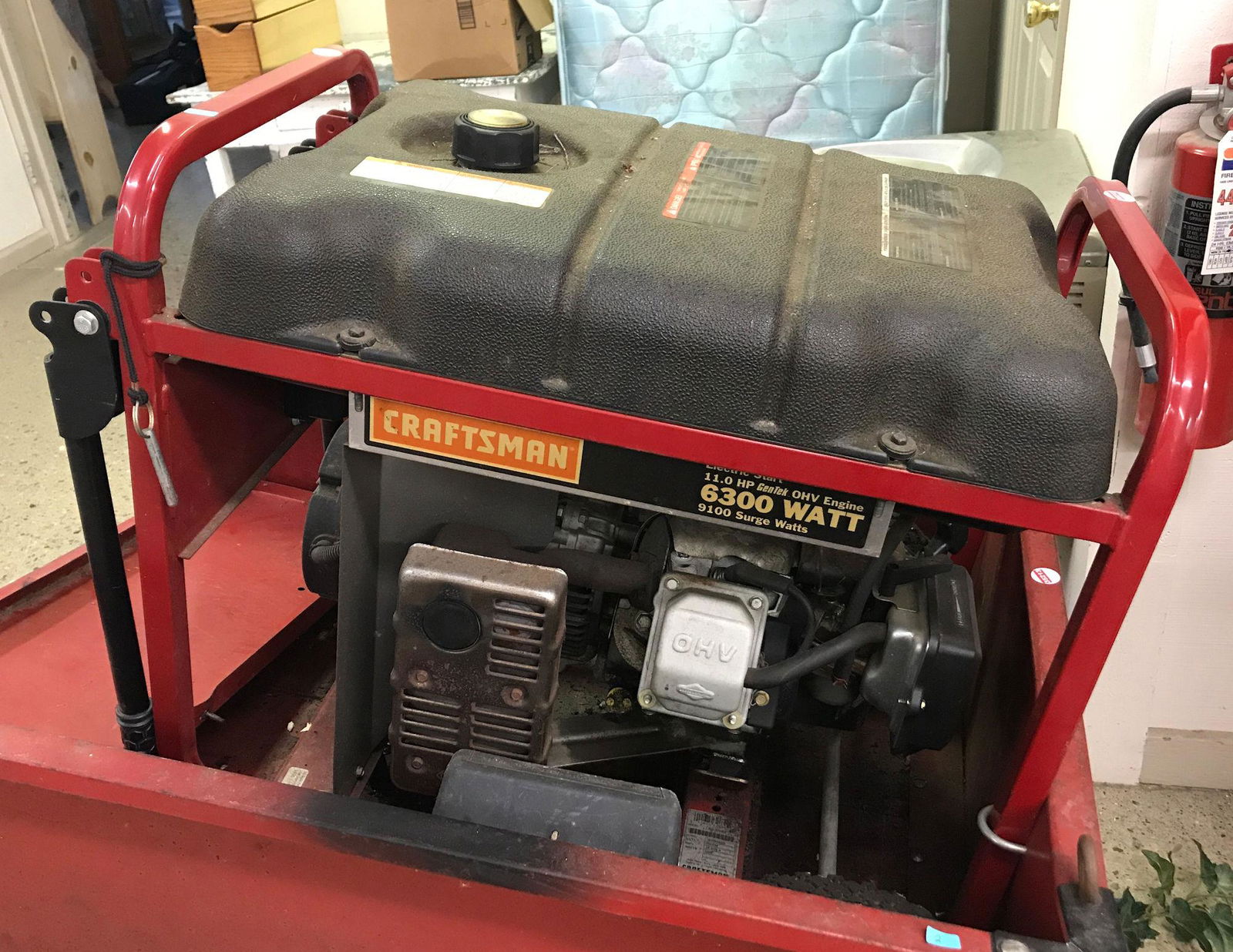 CRAFTSMAN 11.0 HP GENTEK GENERATOR, 6300 WATT, 9100 - Jul 02, 2020 ...