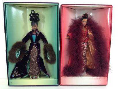 3 Byron Lars Barbie Dolls