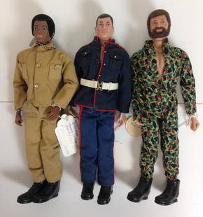 1969 G.i. Joe Black Adventurer Fantastic Freefall