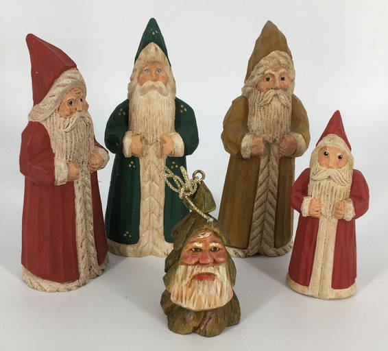 BOX LOT CHRISTMAS INCLUDING 4 JAMES HADDON HAND CARVED - Sep 16, 2020 ...
