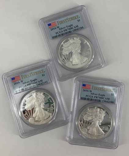 U.s. Silver Eagle Proof Coins