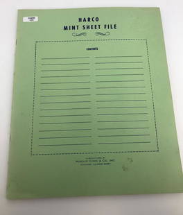 3 Mint Sheets Files Of U.s. Mint Sheets