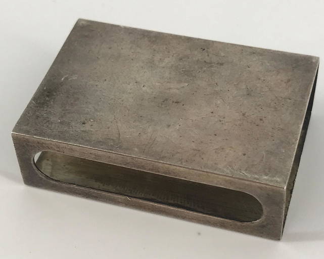 Vintage Sterling Silver Match Book Cover