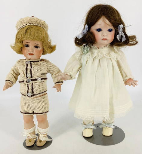 (2) artist made all porcelain reproduction dolls - Apr 29, 2021 | Apple ...