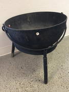 Large Cast Iron Hog Scalding Kettle