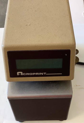 Acroprint Time Clock.