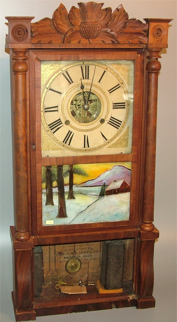 5137: BIRGE MALLORY 8 DAY MAHOGANY TRIPLE DECKER CLOCK - Apr 30, 2005 ...