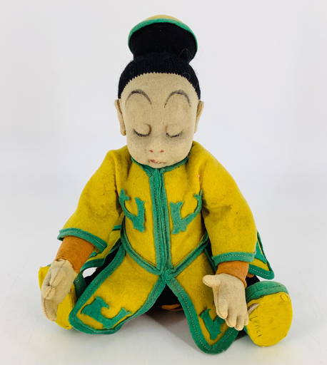 Lenci Oriental Opium Smoker. 12" All Felt Doll With