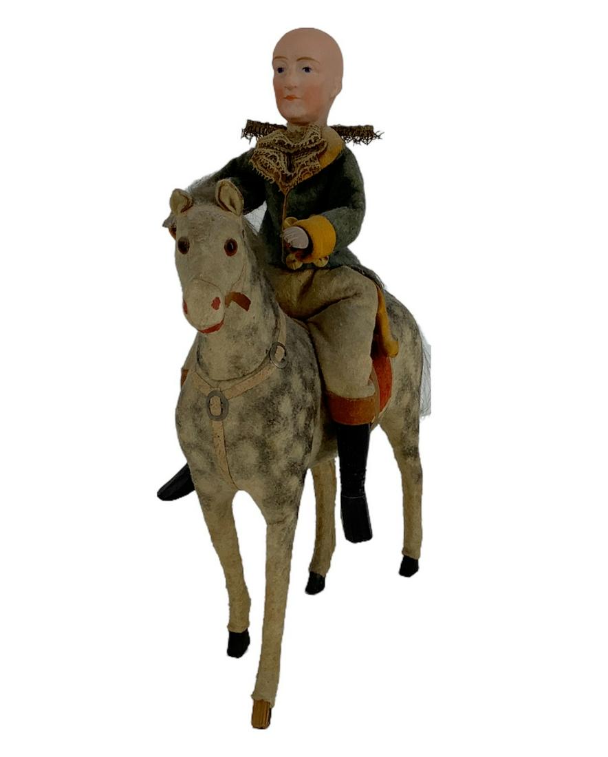George Washington On Horse Candy Container
