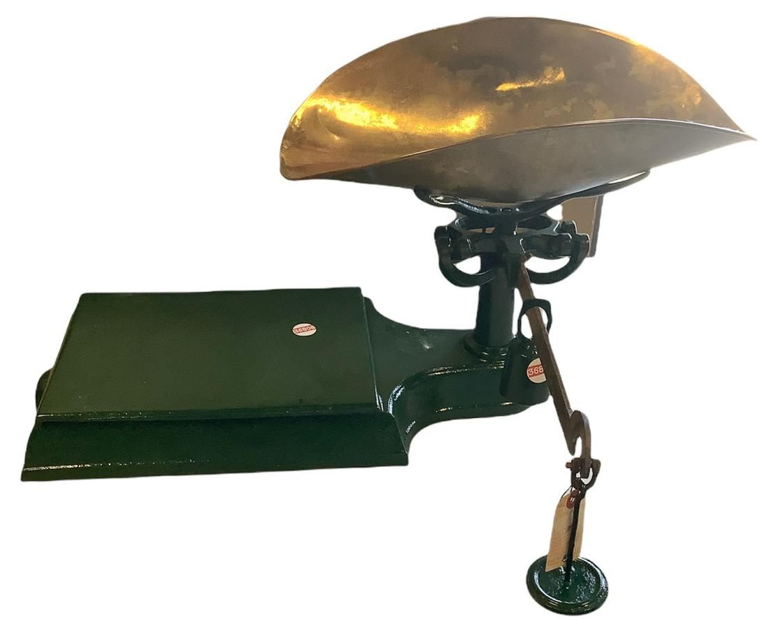 Green Scale. Maker Unknown. Restored