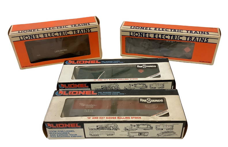 Lionel modern era O gauge 6-16649 REA boxcar with steam (#1584) on Feb ...