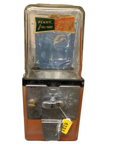 Atlas Master Penny And Nickel Gumball Machine