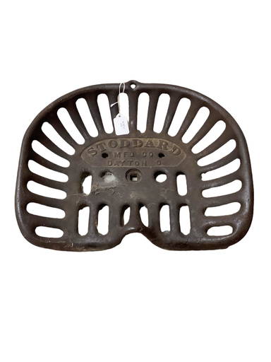 Cast Iron Stoddard Tractor Seat