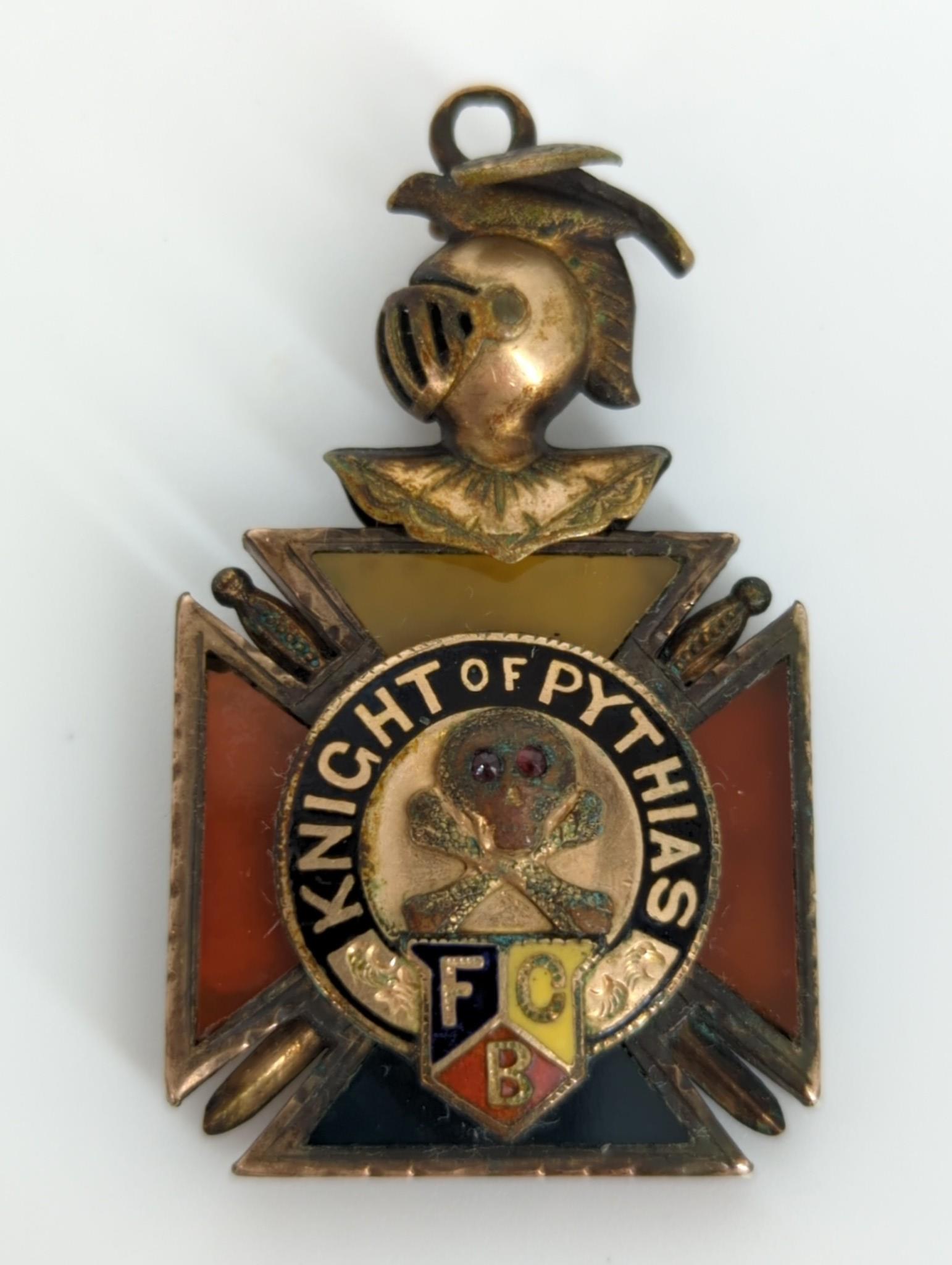 Antique Knights Of Pythias Charm - Nov 04, 2022 | Apple Tree Auction ...