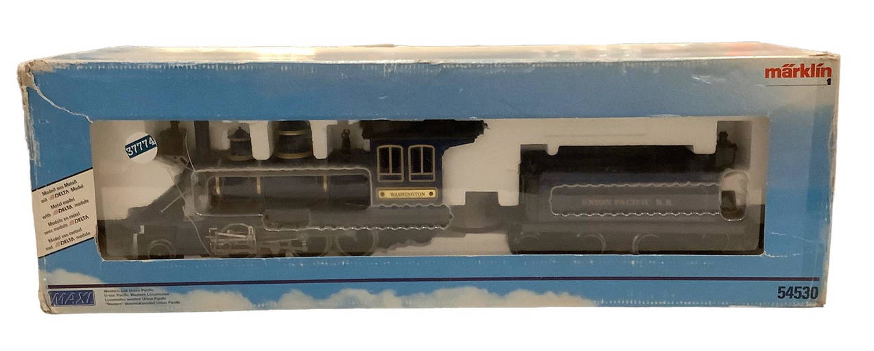 Marklin Maxi 54530 2-6-0 American style Union pacific loco and a tender ...