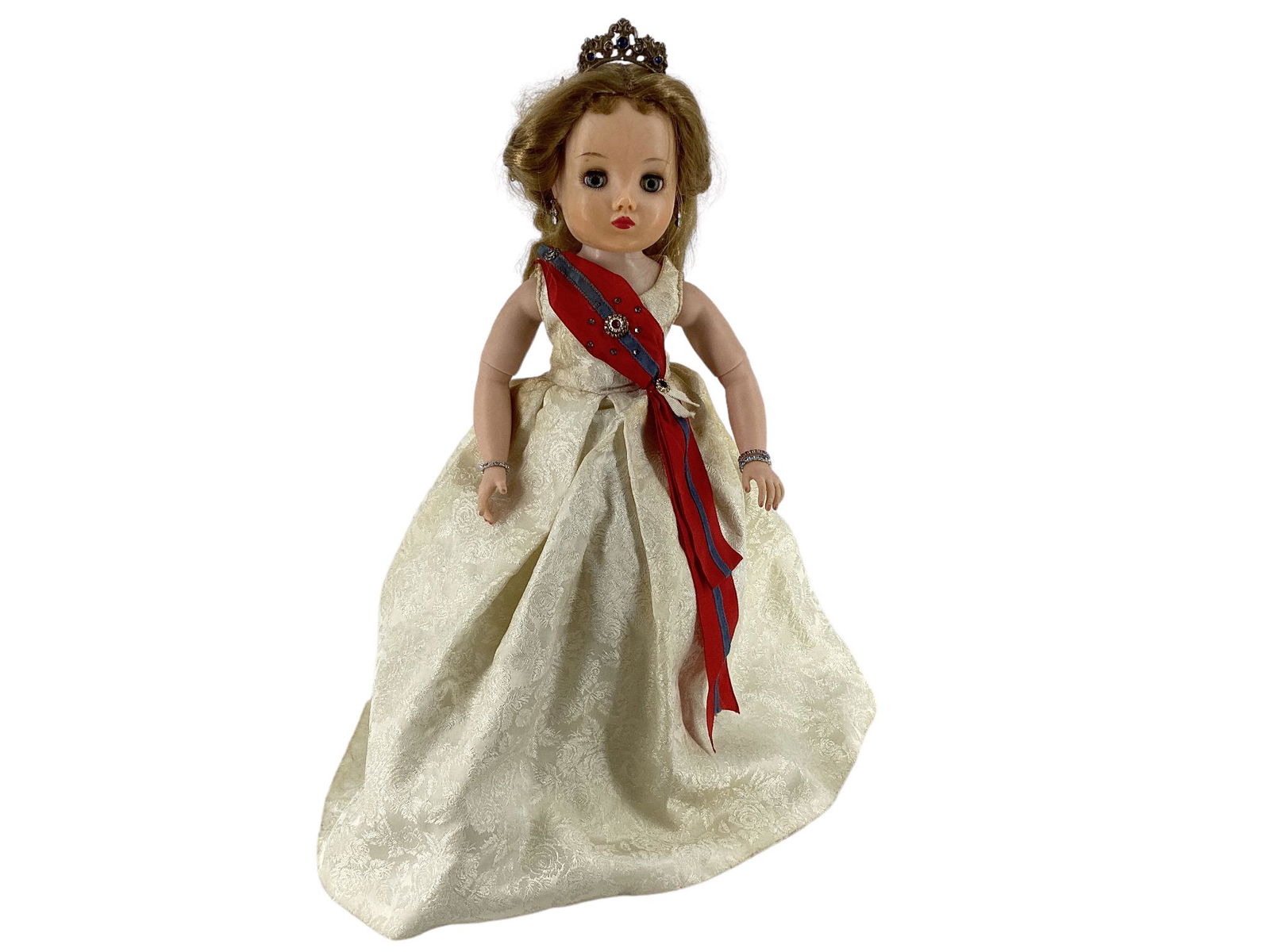 Madame Alexander Elise as Queen Elizabeth II. 15" high heel doll with ...