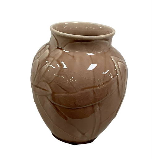 Vintage (1940’s) Rookwood Pottery Lotus Water Lily High Glaze Brown ...