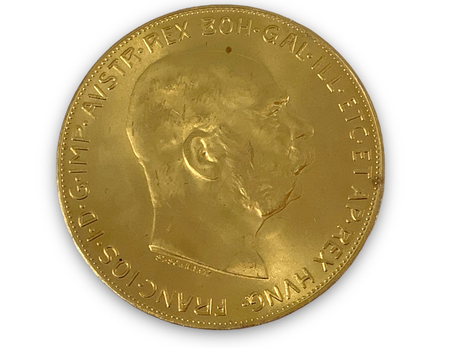 Austria 100 Korona Foreign Gold Coin - Restrike - Jan 19, 2023 | Apple Tree Auction Center in OH