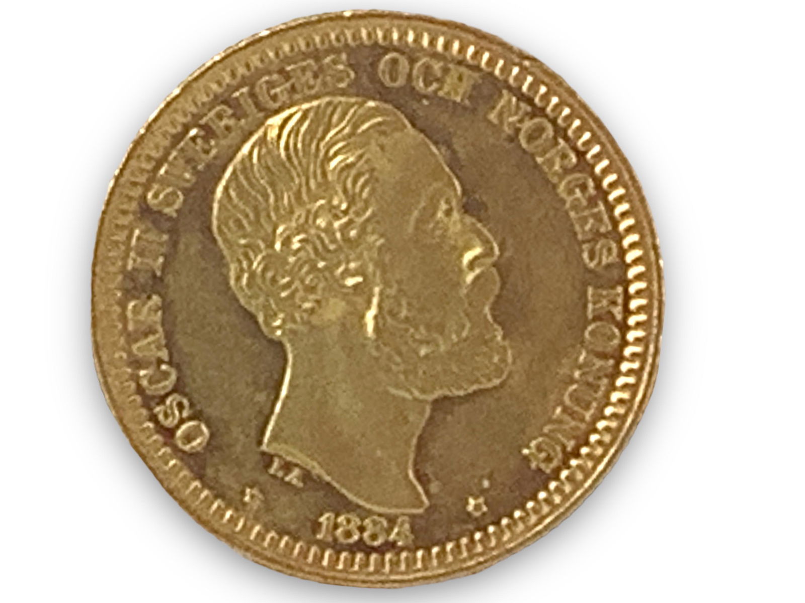 Sweden 20 Kronur 1884-EB Foreign Gold Coin - Apr 03, 2023 | Apple Tree Auction Center in OH