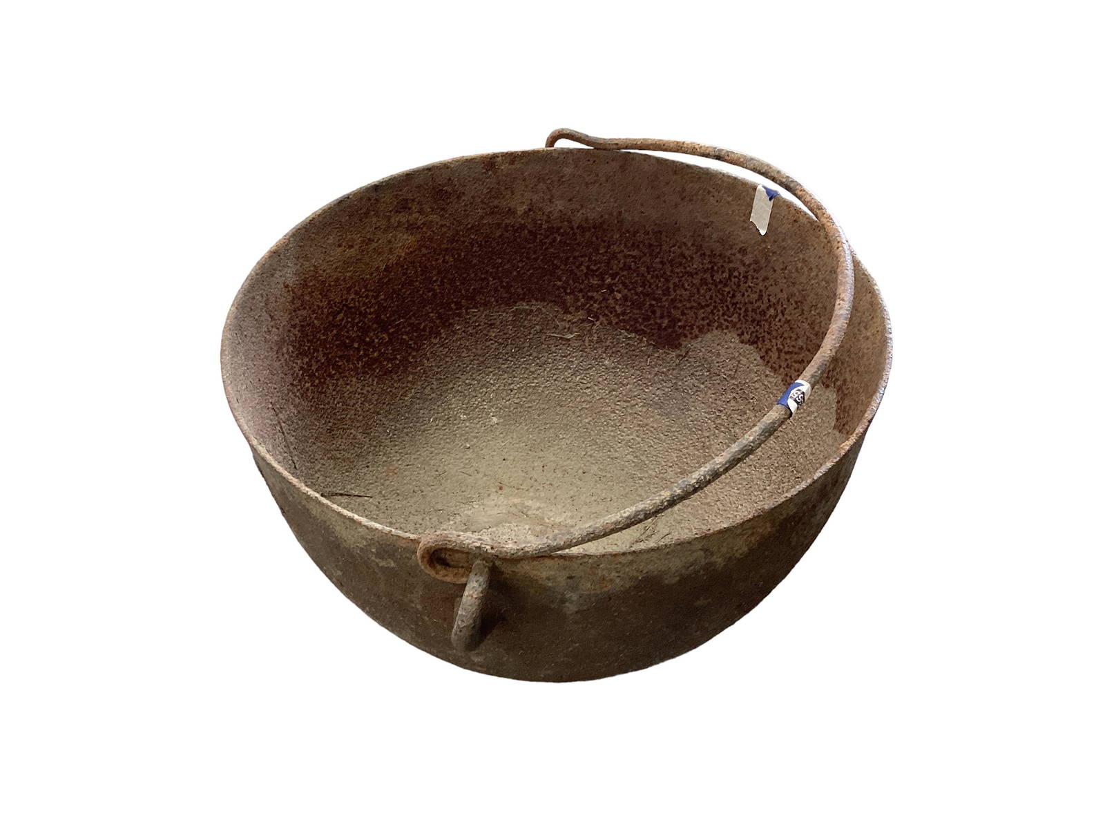 Large Cast Iron Kettle Auction