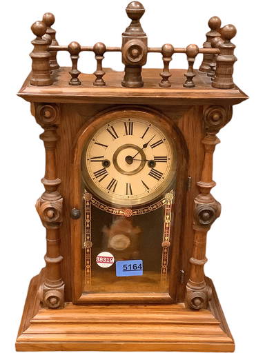 Victorian Welch Mantle Clock, Model Gerster
